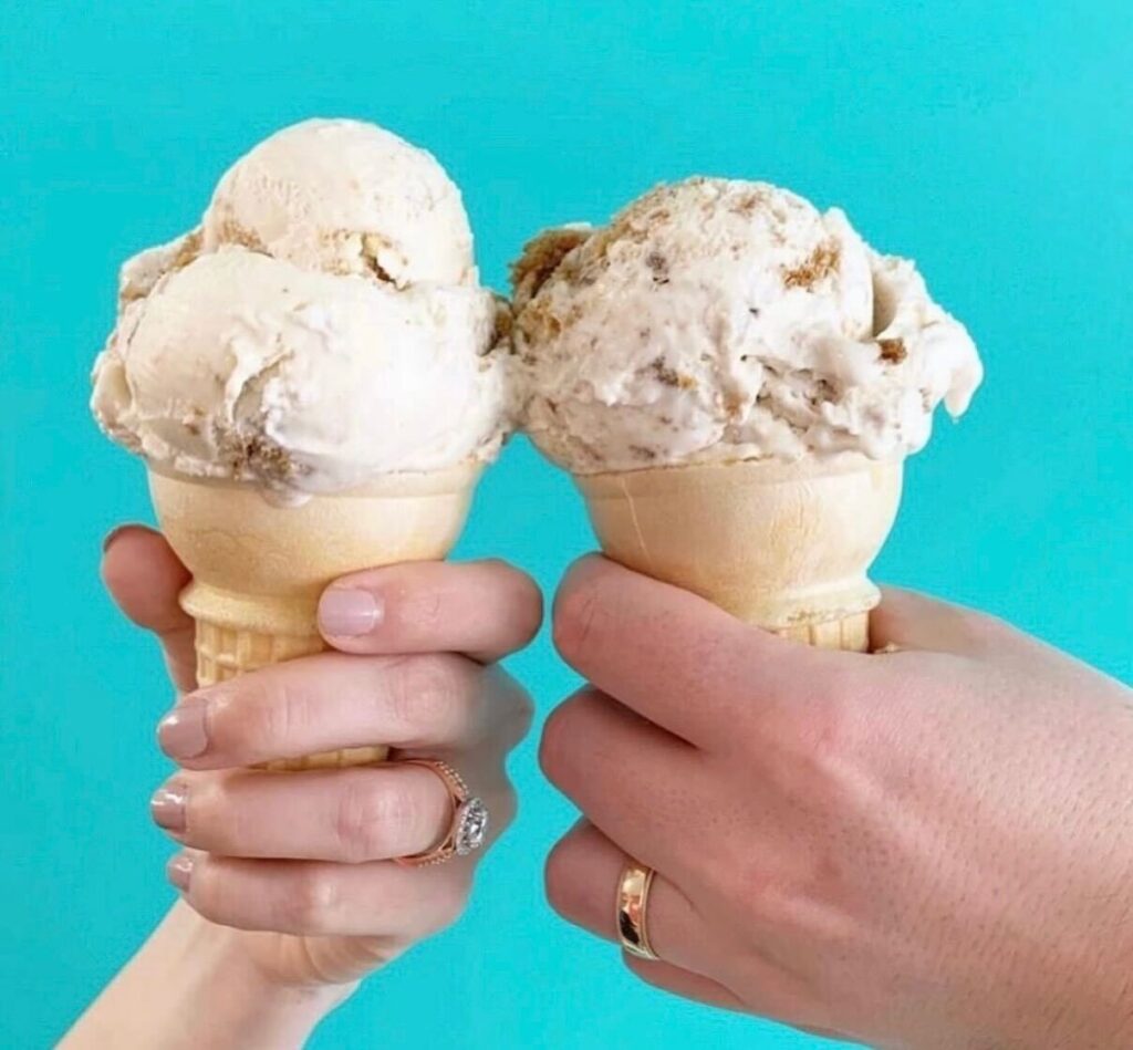 This Ice Cream Shop Will Turn Your Leftover Wedding Cake Into A Custom ...