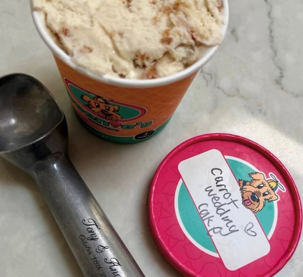 This Ice Cream Shop Will Turn Your Leftover Wedding Cake Into A Custom ...
